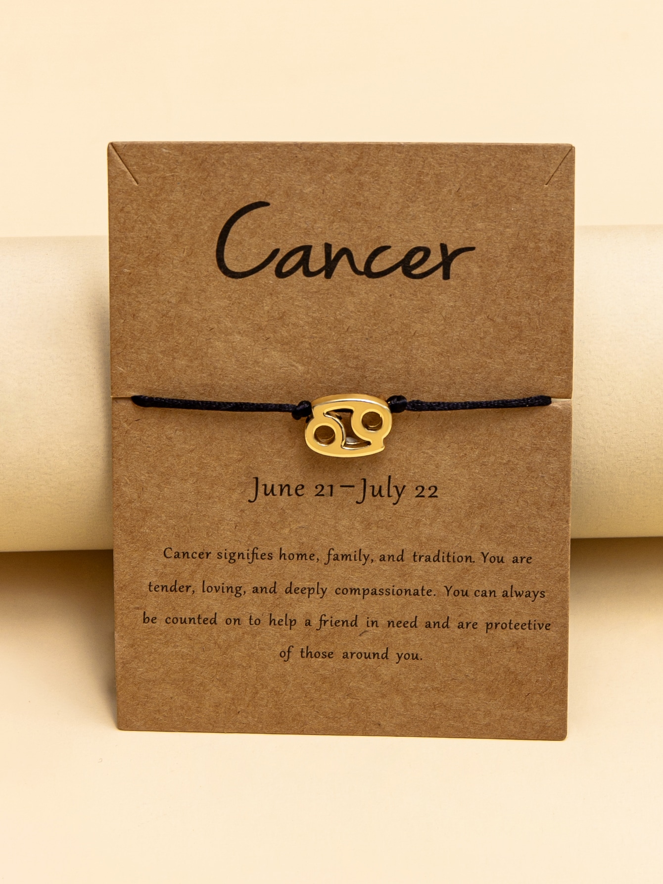 Zodiac Sign Decor Bracelet