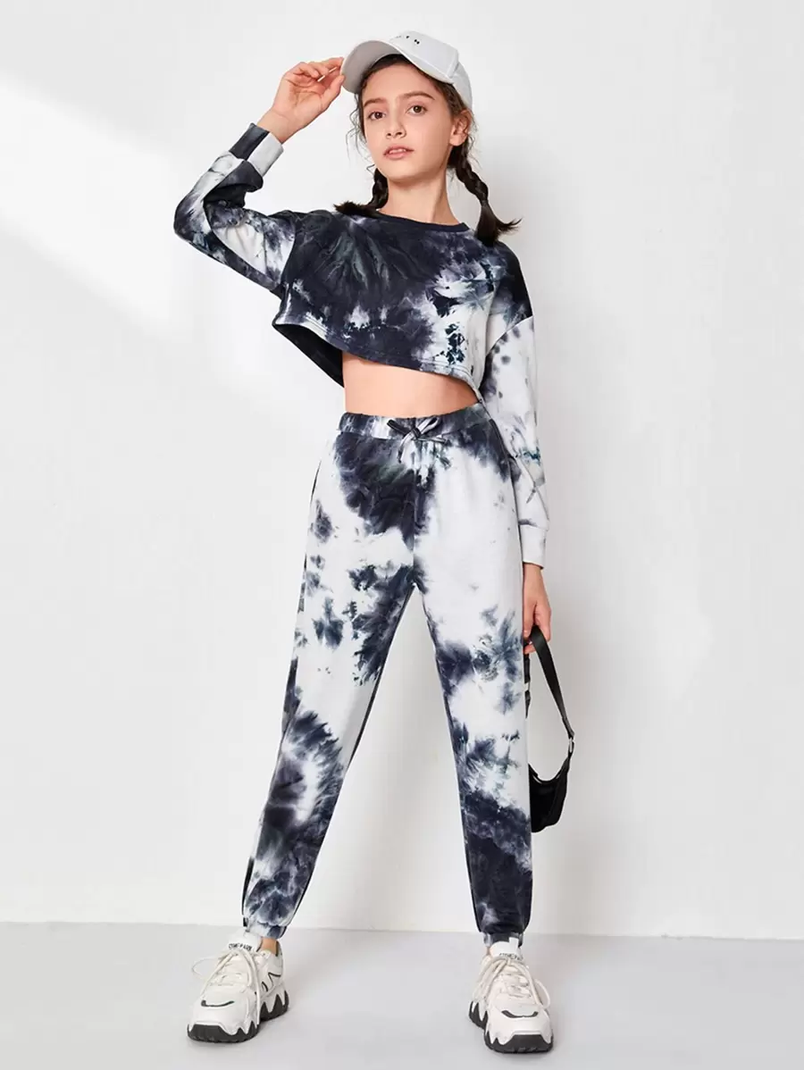 SHEIN Outfit de Duas Peças para Menina | SHEIN Brasil