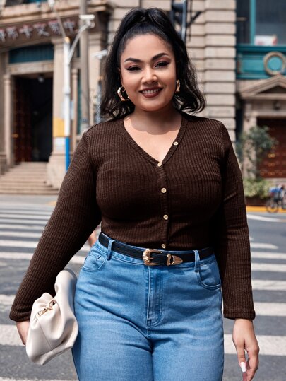 Shop Plus Size Tops | Women's Plus Size Tops | SHEIN USA