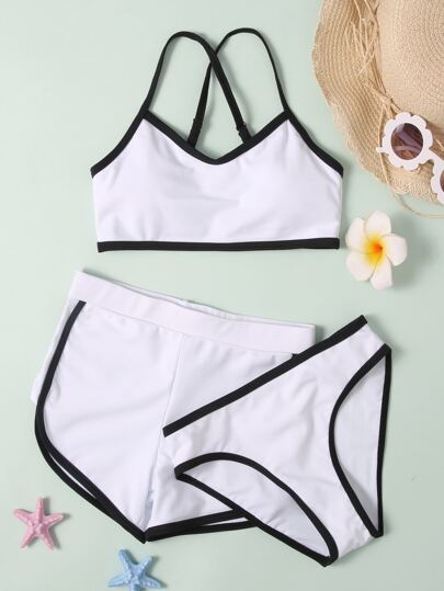 Kids Swimwear, Shop Swimsuits Cover ups for Kids Online | SHEIN UK