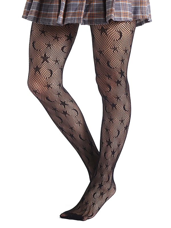 Star Pattern Fishnet Tights | SHEIN USA
