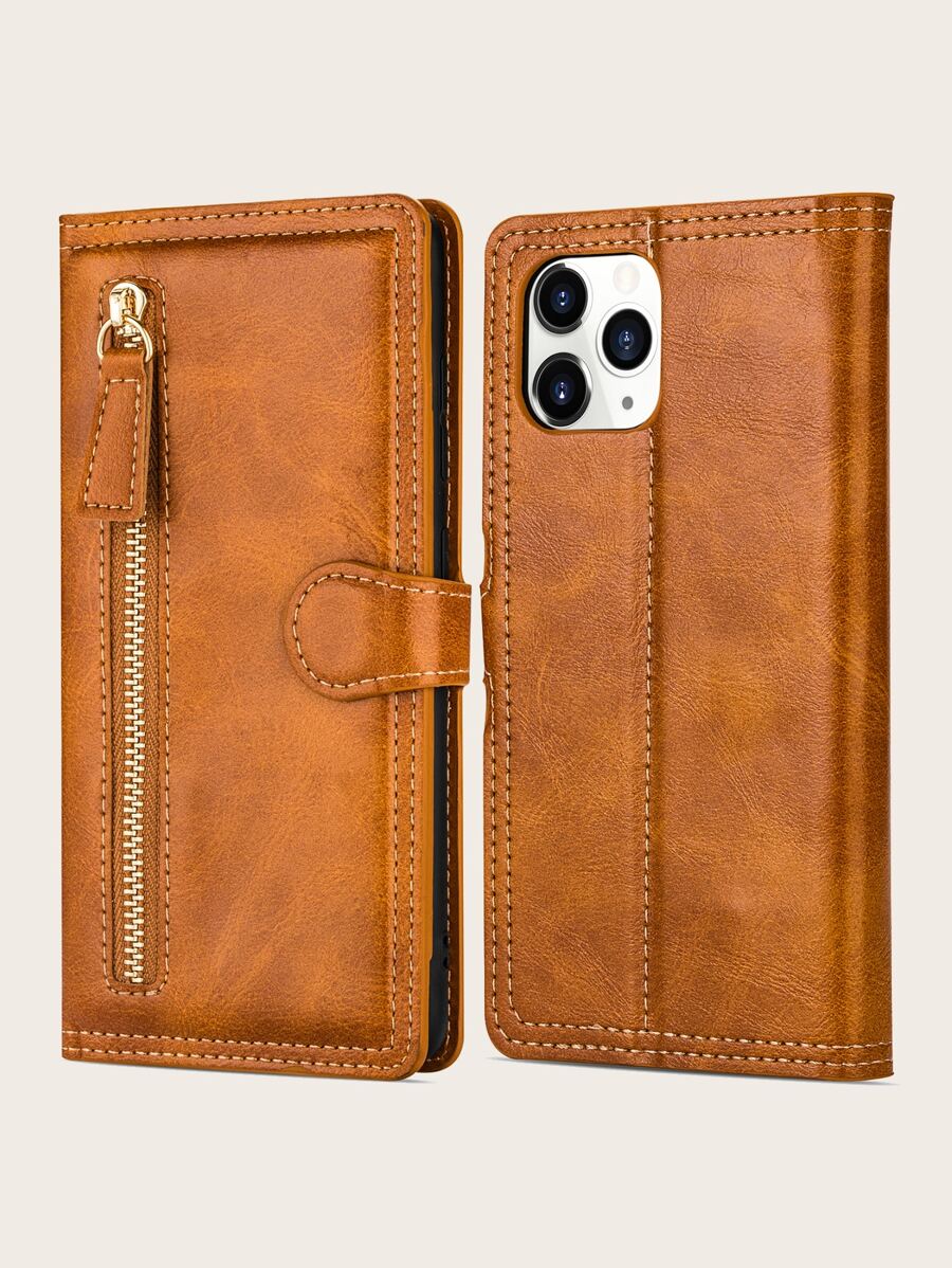 1 Stück vintage Schnallen-Reißverschluss Multi-Card Geldbörsen ...