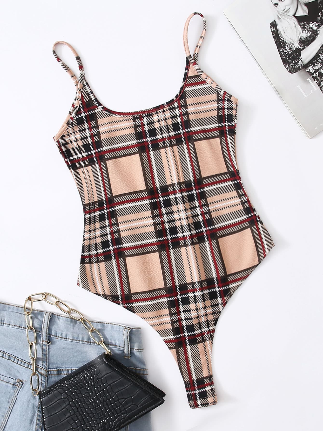 SHEIN Body Schiena scoperta quadri Sexy | SHEIN ITALIA