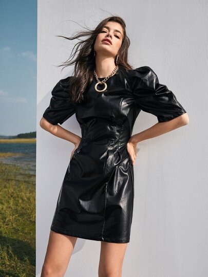 PU Dresses | SHEIN UK