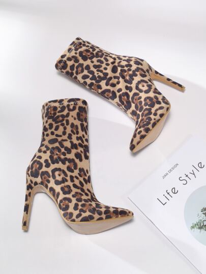 Search leopard-booties | SHEIN USA