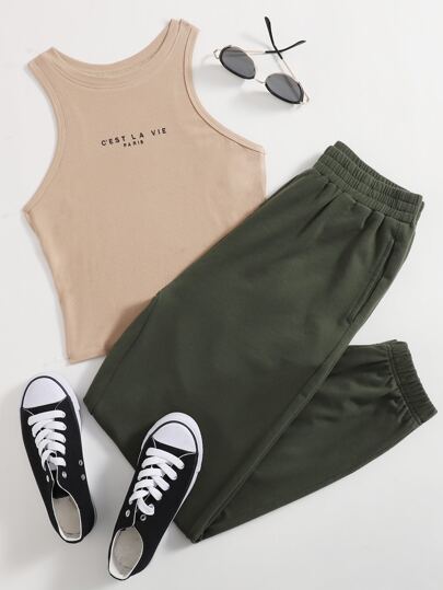 Jogging Set | Fashion Jogging Set | SHEIN USA