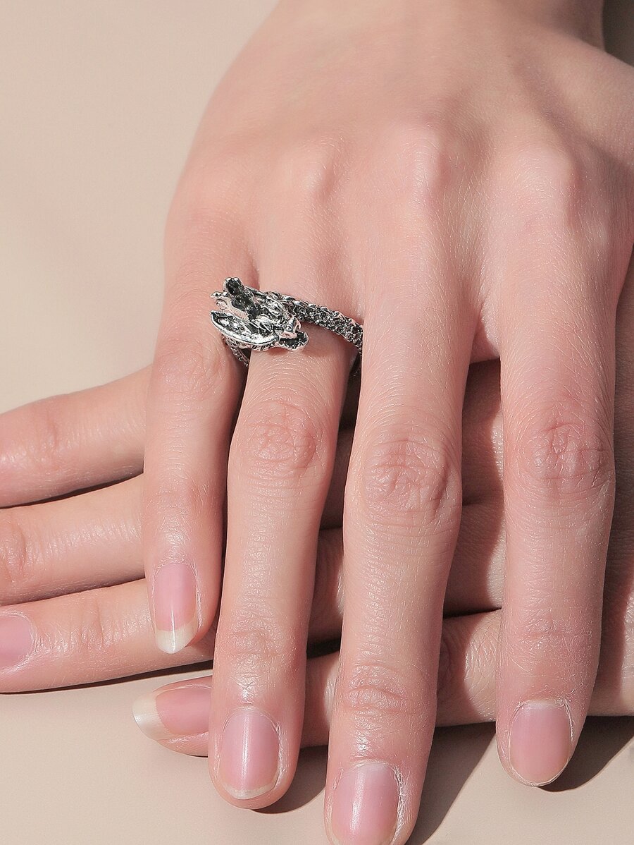 Chinese Dragon Design Ring | SHEIN