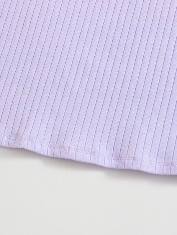 SHEIN EZwear Rib-knit Solid Bodycon Dress | SHEIN USA