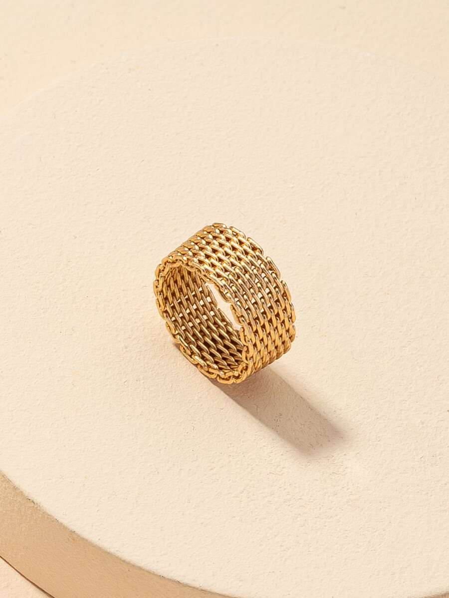 Chain Design Ring | SHEIN USA