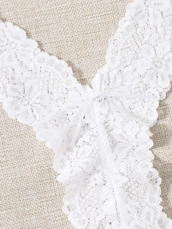 3pack Floral Lace Panty Set Shein Usa