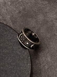 Men Sun Engraved Ring | SHEIN USA