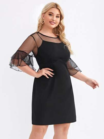 Shop Plus Size & Curve Elegant Dresses | SHEIN USA
