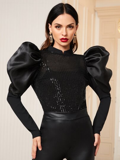 Search Sequin Shirt Shein Usa