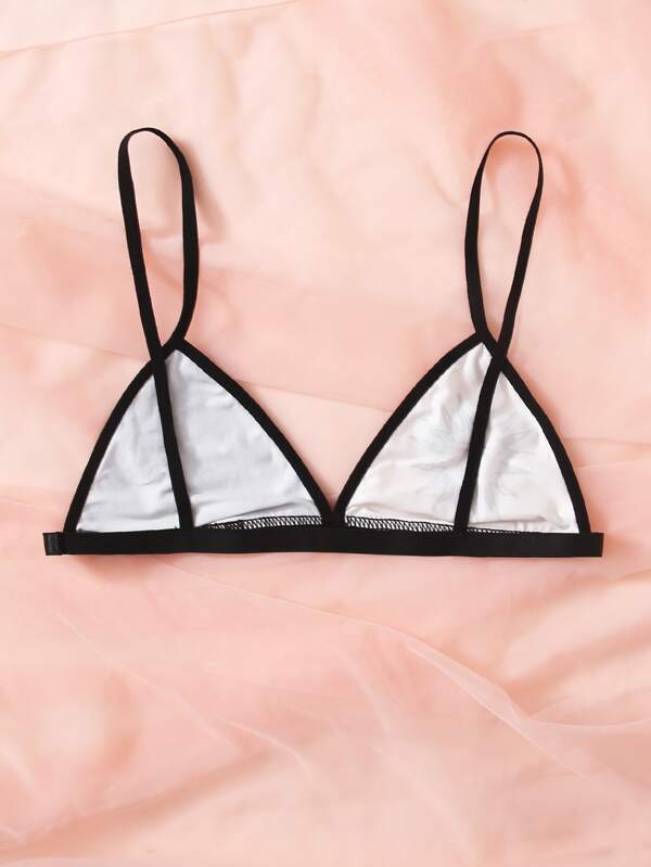 Is That The New Sun & Moon Graphic Triangle Bra ??| ROMWE USA