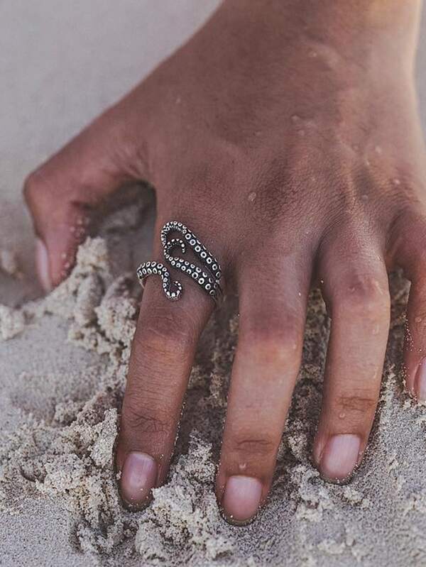 Octopus Design Ring | SHEIN UK