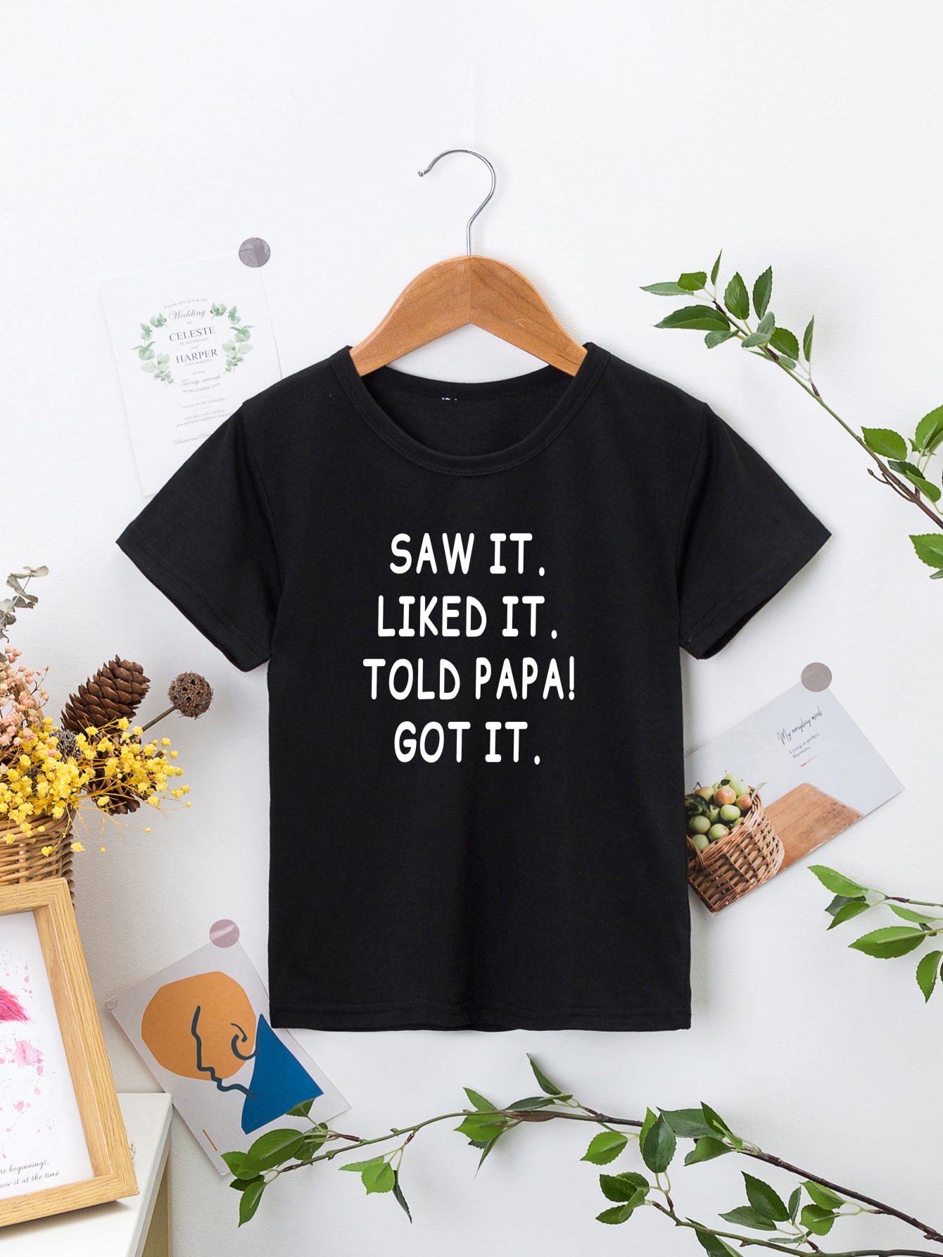 Toddler Boys Slogan Graphic Tee