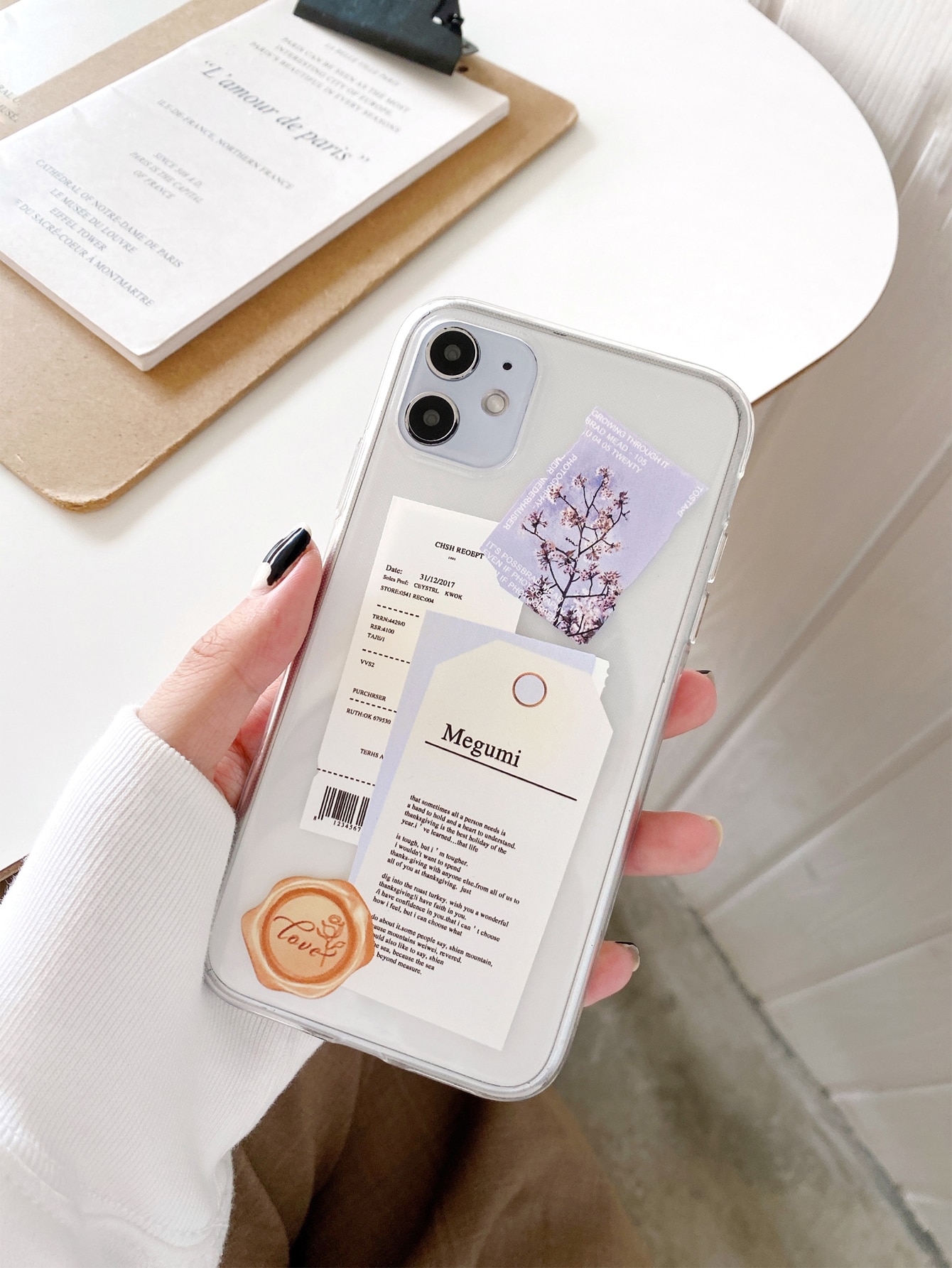 Letter Graphic iPhone Case