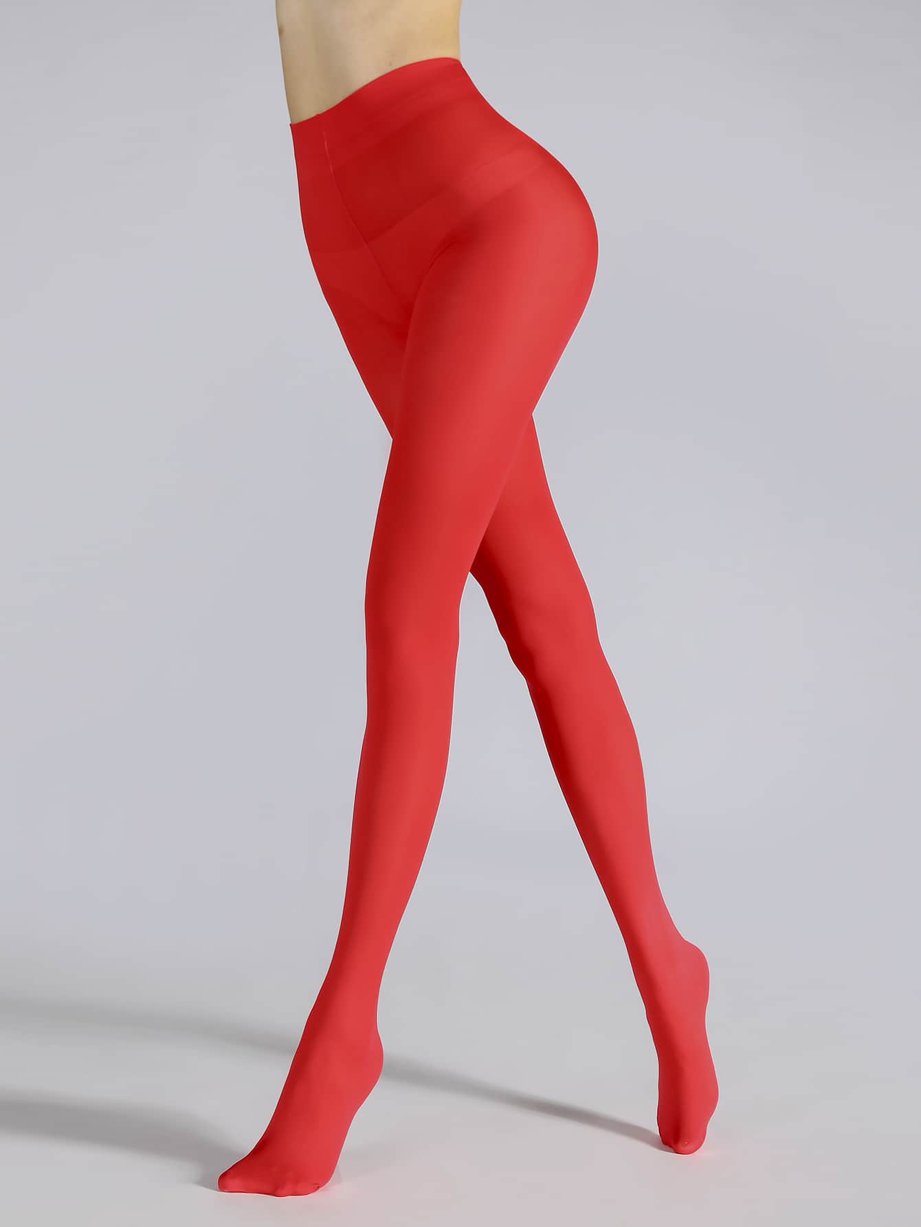 Simple Plain Tights | SHEIN USA