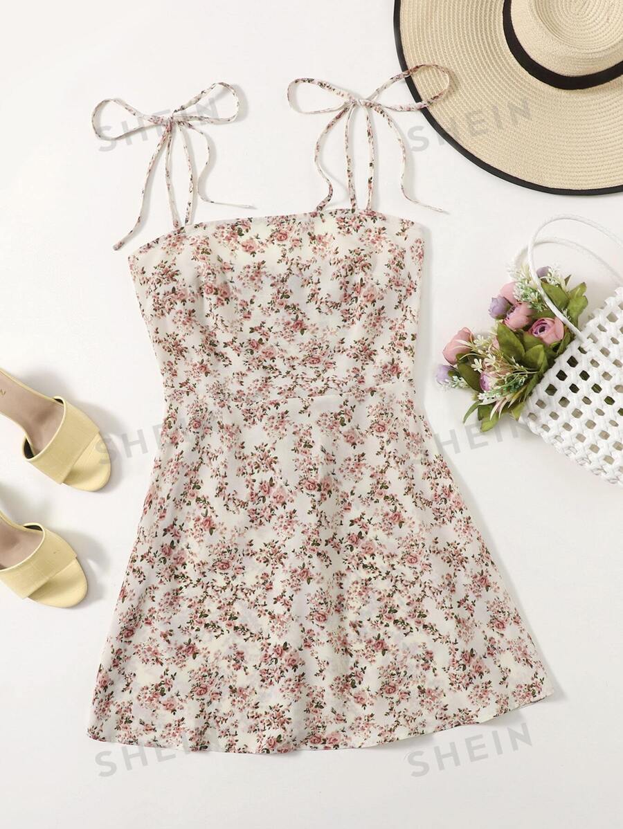 SHEIN WYWH Nó Florzinhas Boho Vestido | SHEIN Brasil