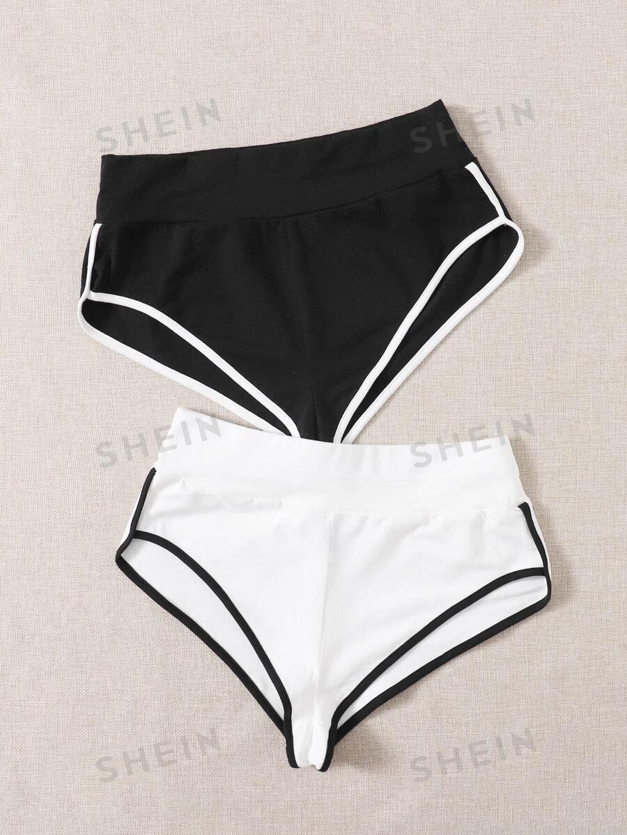 SHEIN EZwear 2 Pack Track Shorts | SHEIN UK