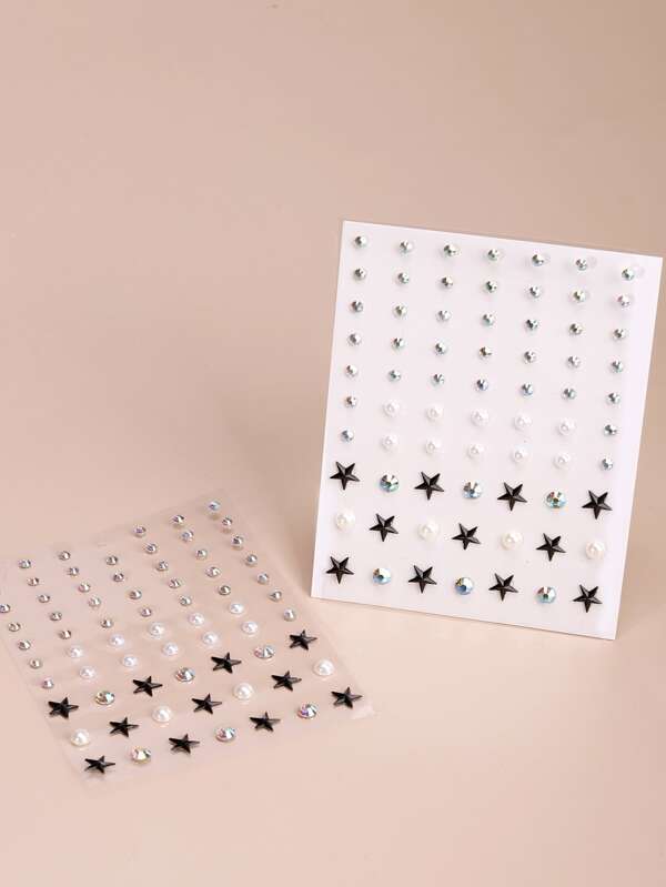 1sheet Star Shaped Eye Tattoo Sticker Black Friday | SHEIN USA