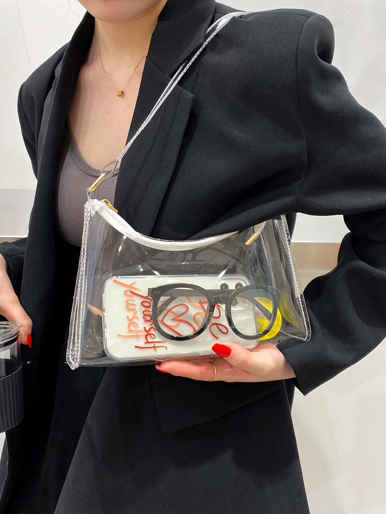 Clear Shoulder Bag