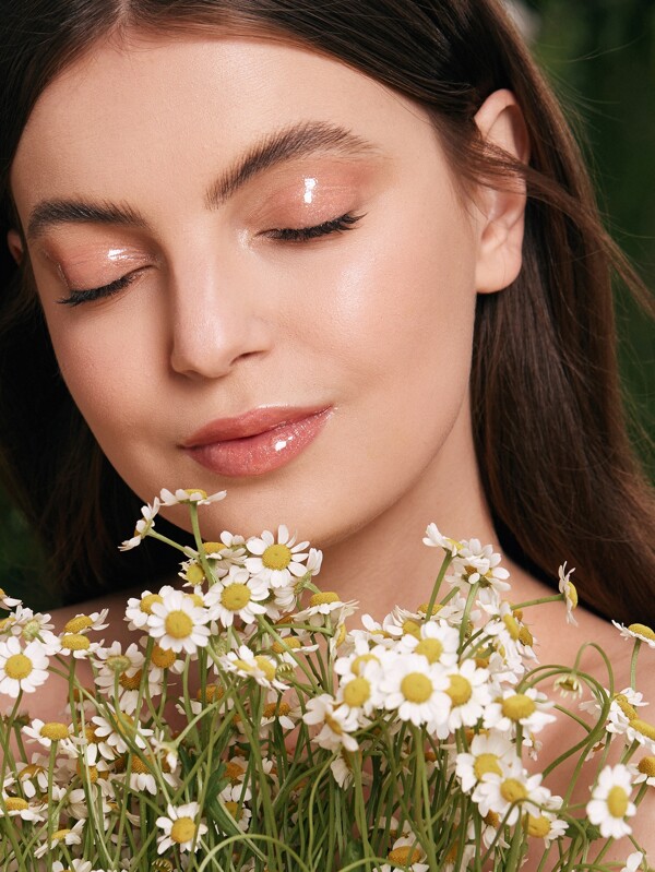 SHEGLAM Power Bouquet Lip Gloss-Pink Slip Shiny Tinted Moisturizing Lip ...