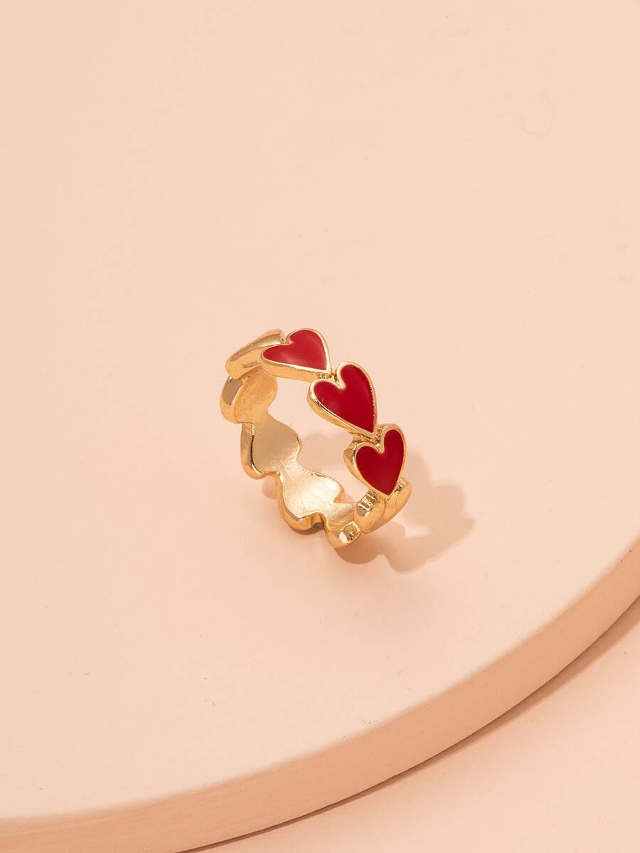 Heart Design Ring | SHEIN USA