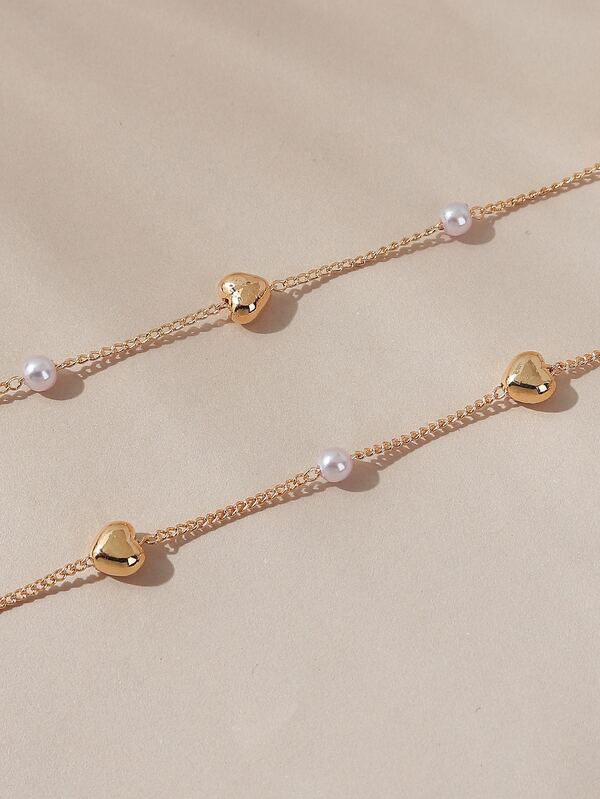 Faux Pearl Decor Waist Chain | SHEIN USA
