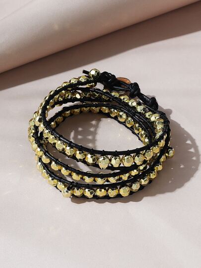 Search beaded bracelet | SHEIN USA