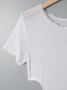 Drawstring Split Side Cover Up | SHEIN USA