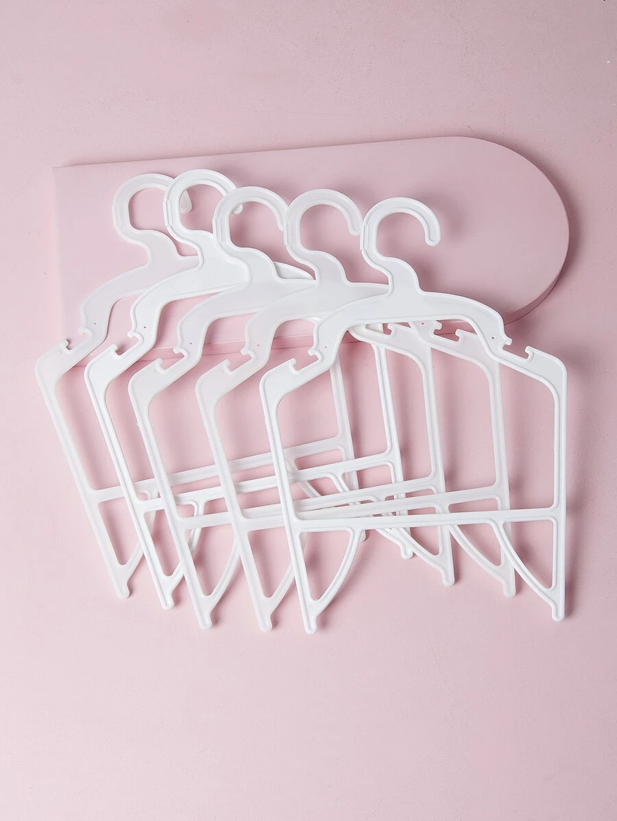 5 White Square Pet Hangers, Large Square Hangers, Suitable For Small ...