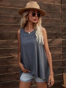SHEIN Unity Backless Muscle Tank Top | SHEIN USA