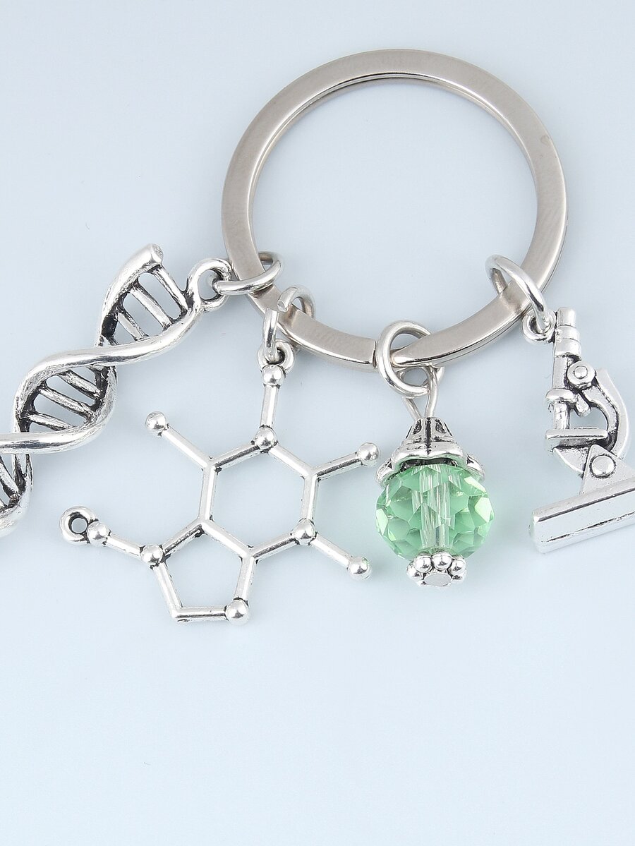 Chemical DNA Keychain for gifts, wallets, school bags, backpacks, and ...