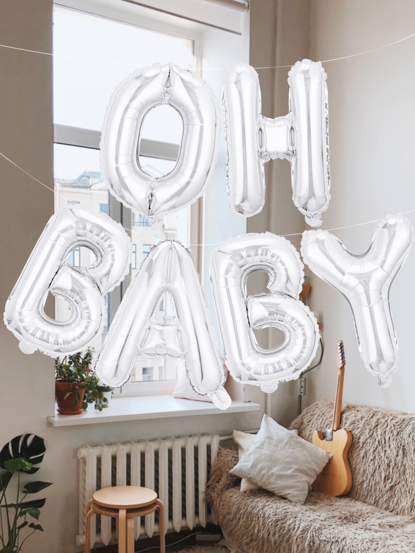 1set OH BABY Design Balloon