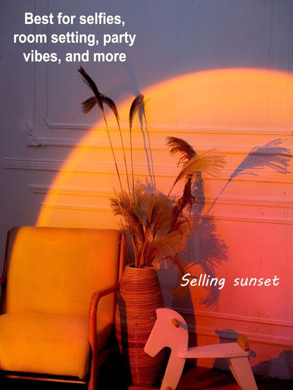 Sunset Projector Atmosphere Light | SHEIN UK