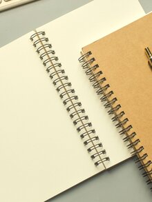1pc Plain Spiral Notebook | SHEIN USA