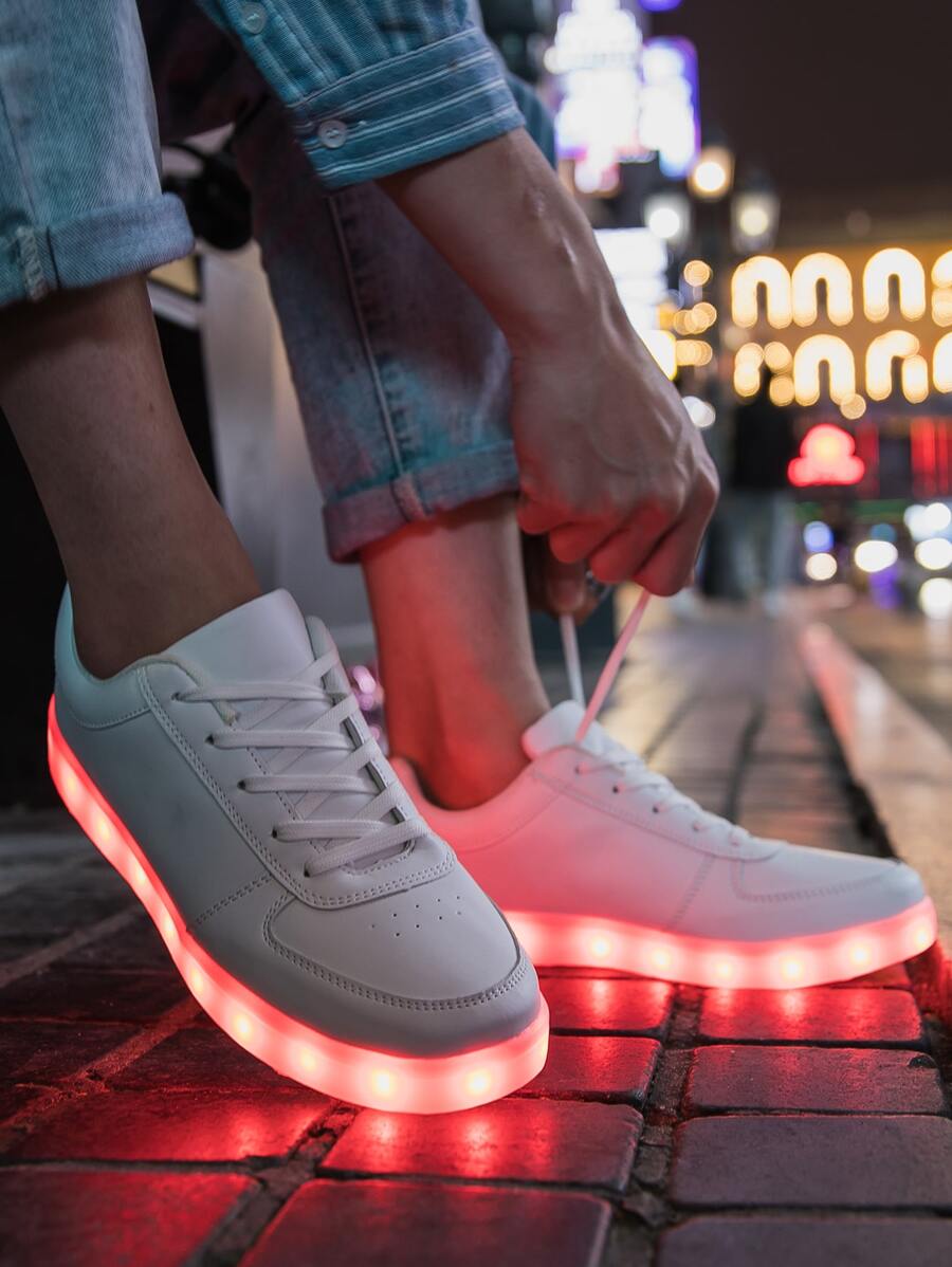 LED Lightning Skate Shoes | SHEIN USA