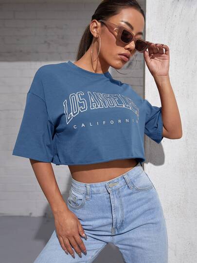 Graphic Tee| Buy Fashion Women Tops Online Australia | SHEIN Australia