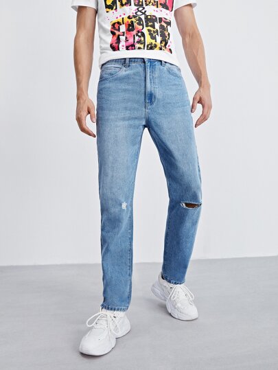 Men Straight Jeans | SHEIN UK