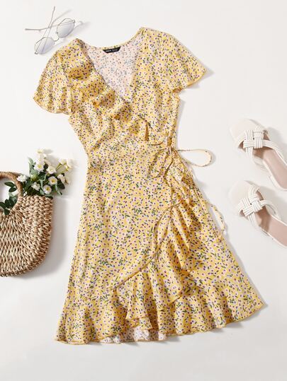 Ruffle Dresses | Fashion Ruffle Dresses | SHEIN USA