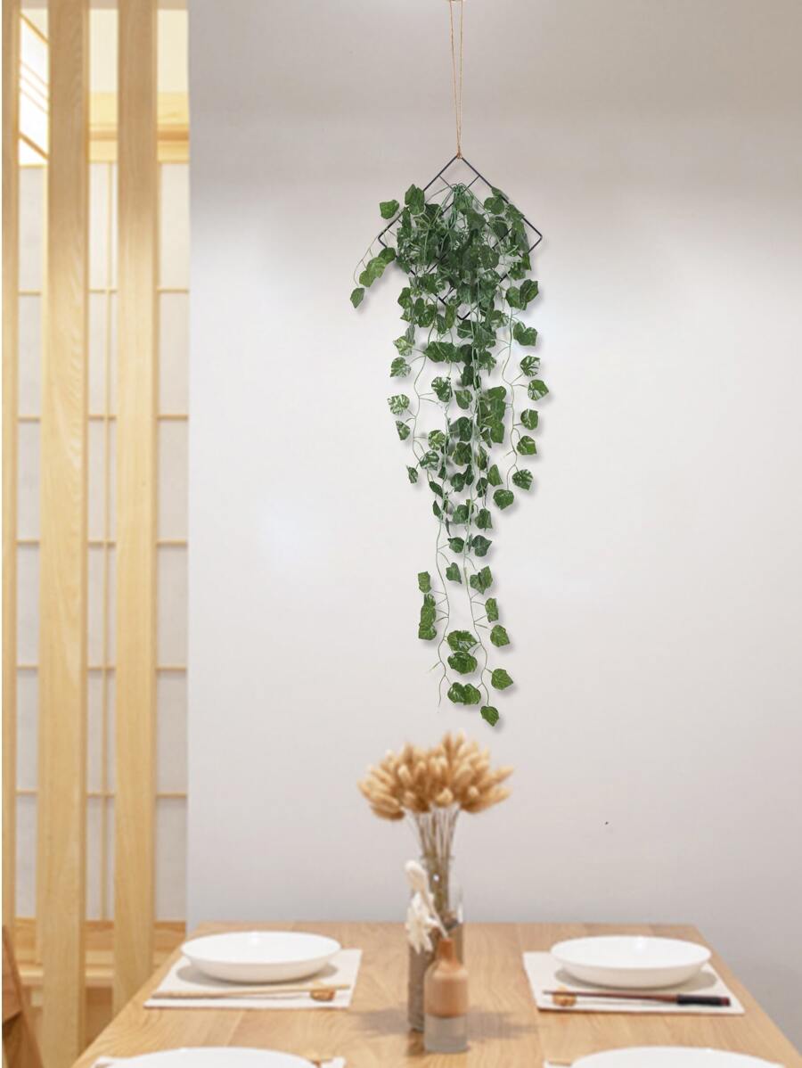 1pc Artificial Vine Decor Wall Hanging, Faux Vine Hanging Decoration ...