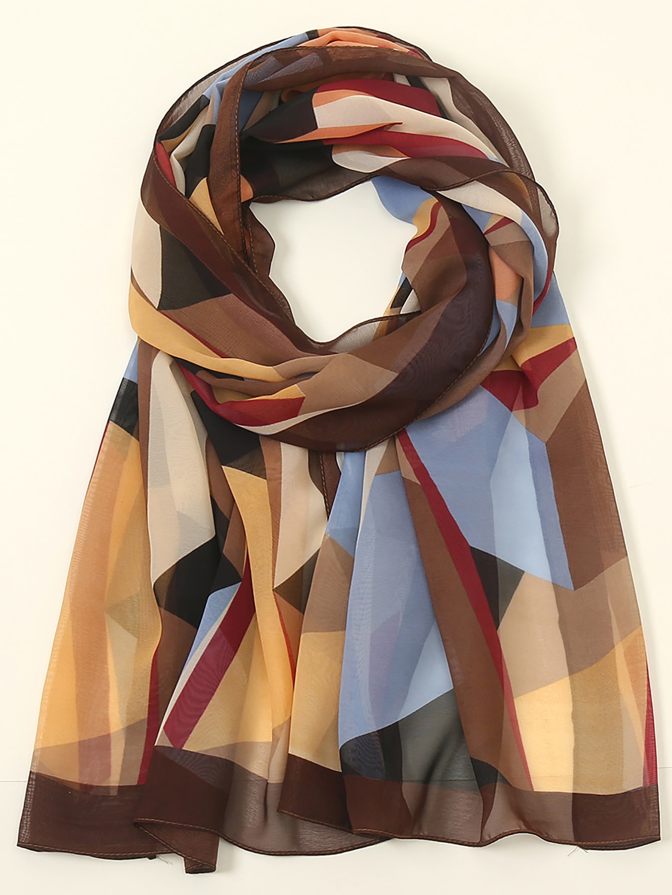 Color Block Scarf