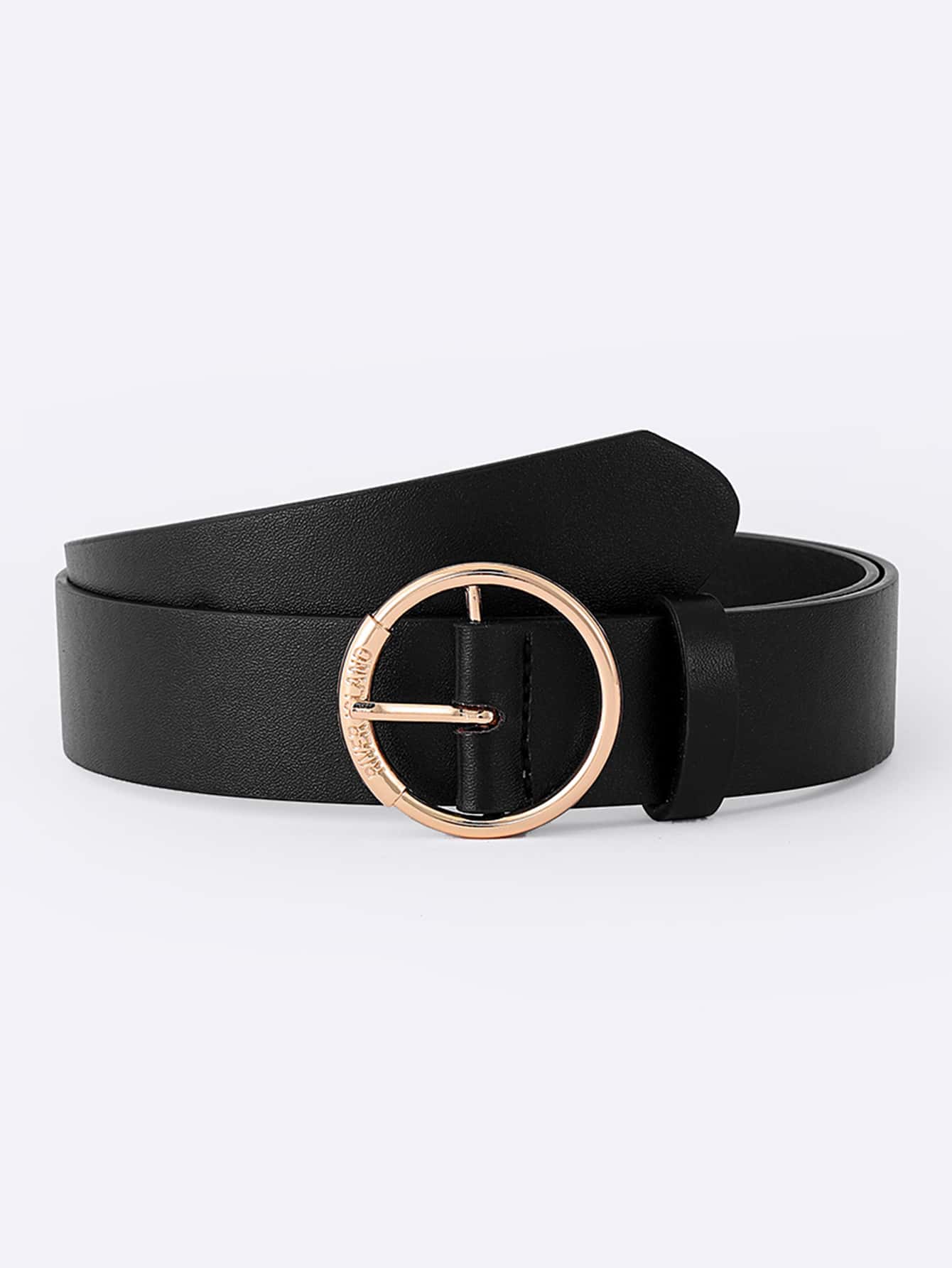 Round Buckle Belt | SHEIN USA