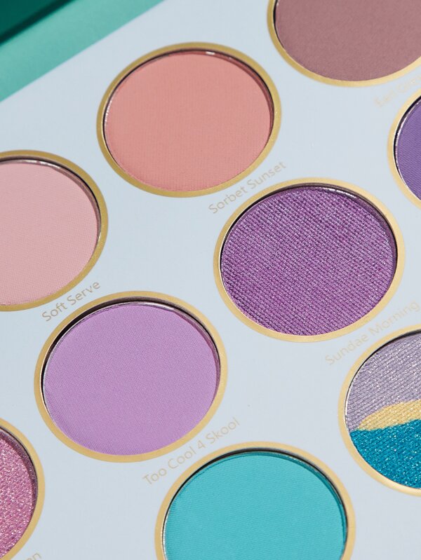 SHEGLAM Hold The Cone Palette 12-Clolor Shimmer Matte Eyeshadow Palette ...