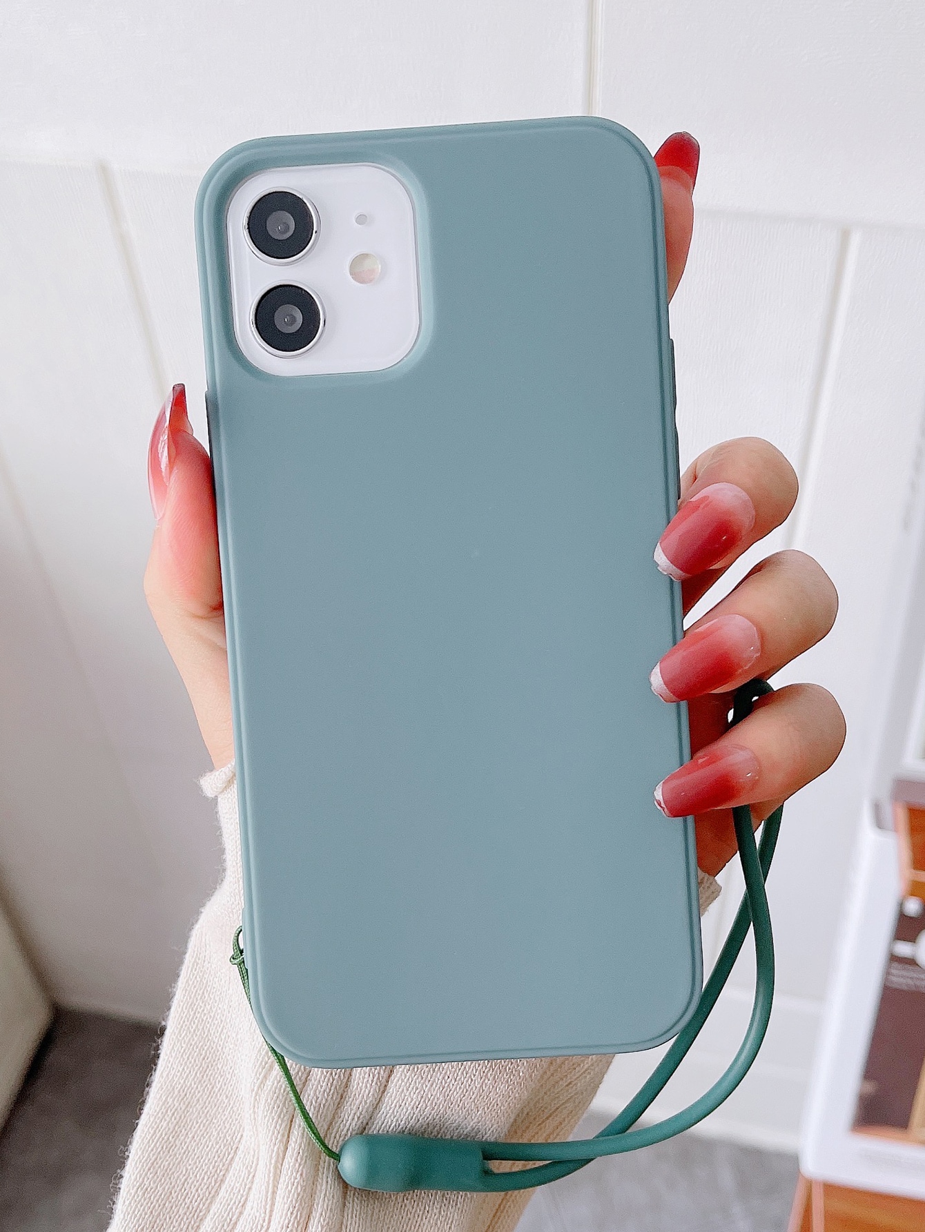 Plain Phone Case With Lanyard