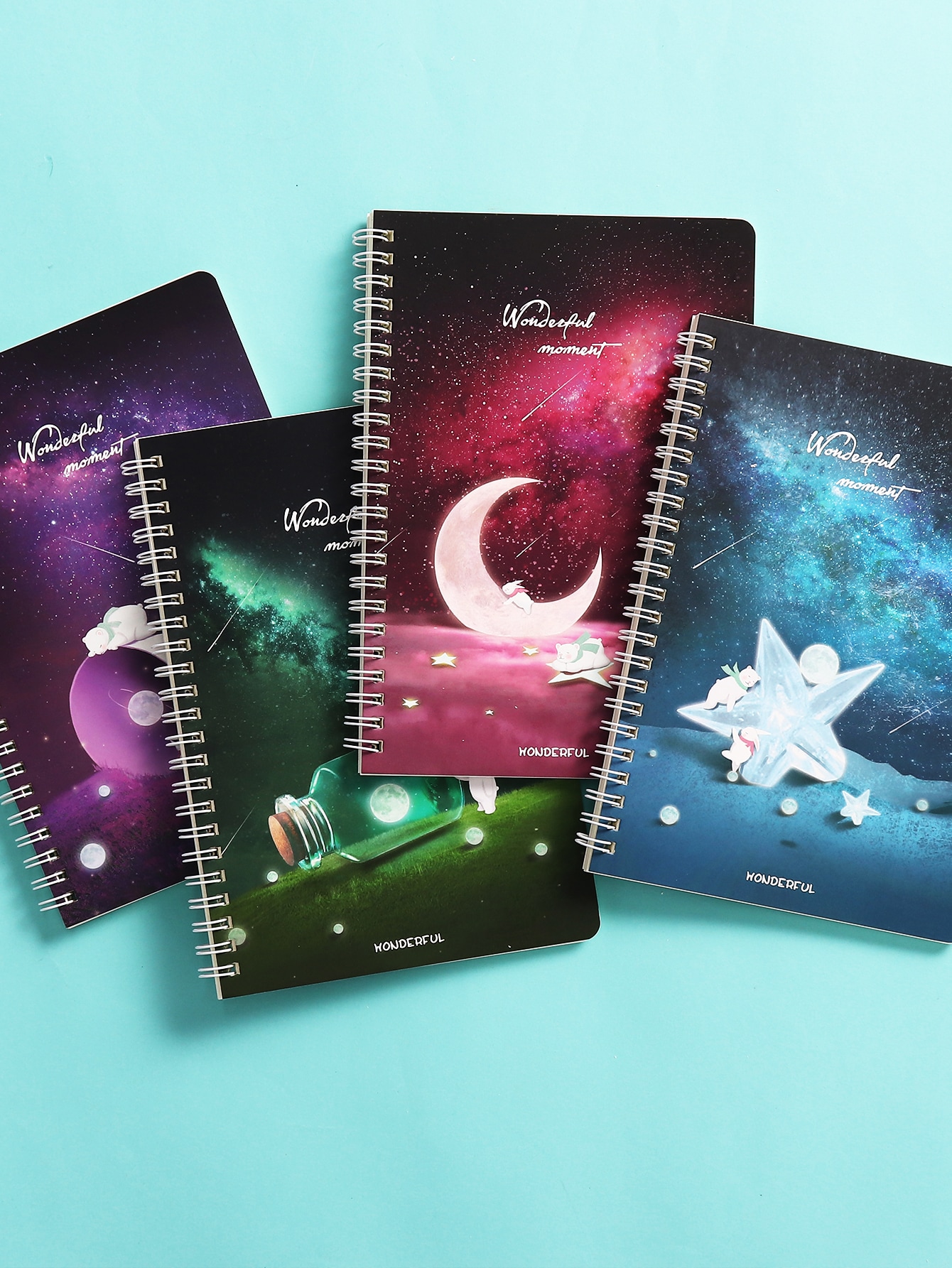 1pc Cartoon Graphic Random Notebook