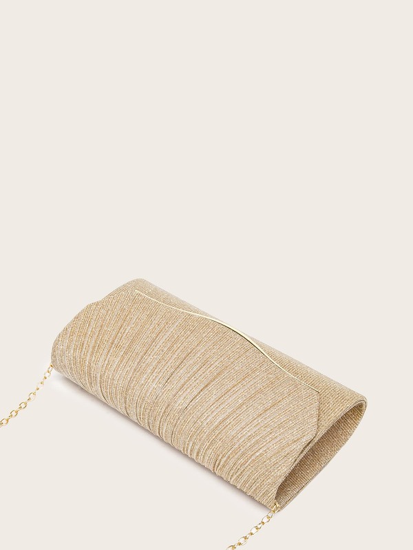 Metal Edge Chain Evening Bag, Perfect Bride Purse For Wedding, Prom ...