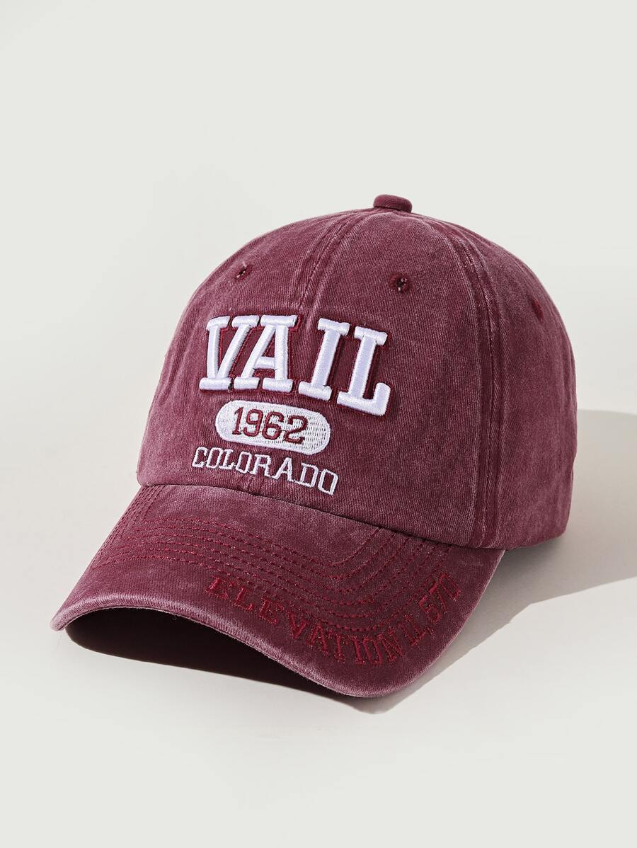 Letter Embroidered Baseball Cap | SHEIN USA