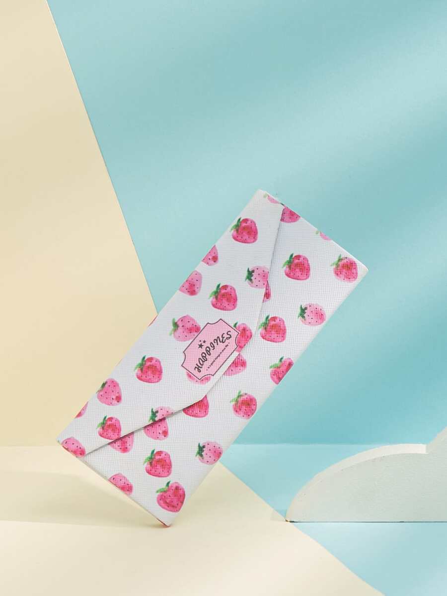 Strawberry Print Glasses Case Glasses Accessories For Women for Sale ...